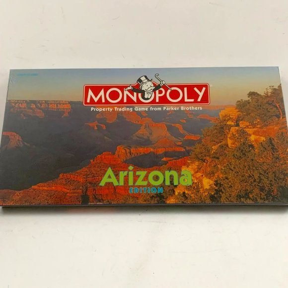 Hasbro | Games | Vintage Monopoly Arizona Edition 998 Board Game Hasbro ...